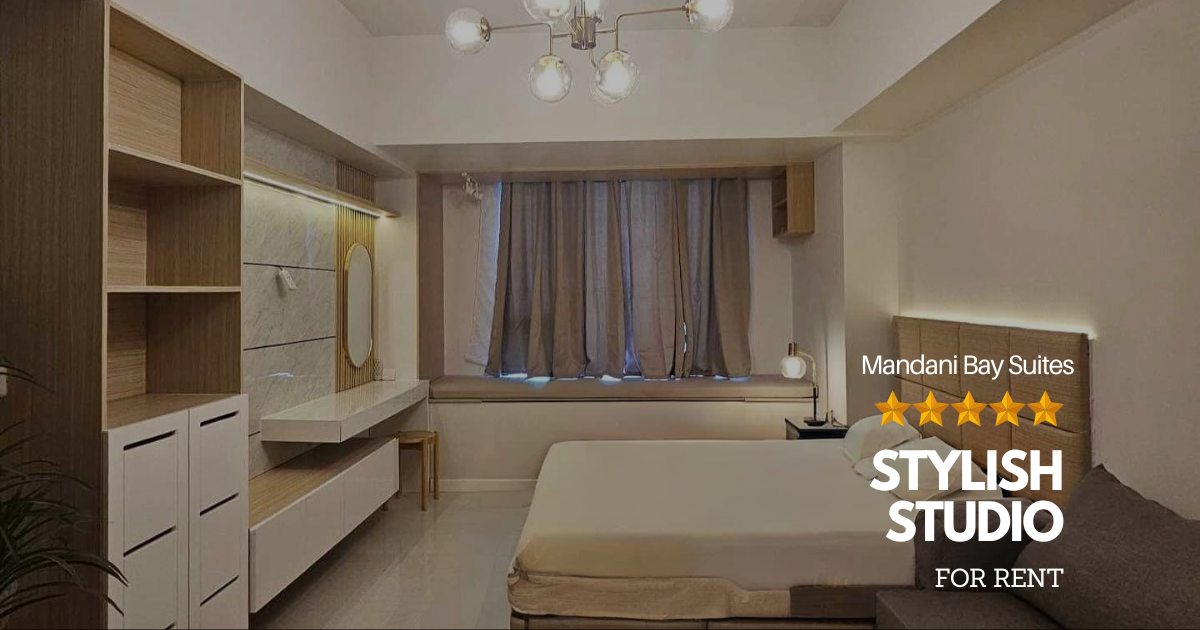 Studio For Rent City View at Mandani Bay Cebu - Cebu Home Pages
